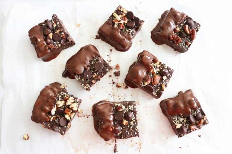 Peppermint Pecan Brownies - The Toasted Pine Nut