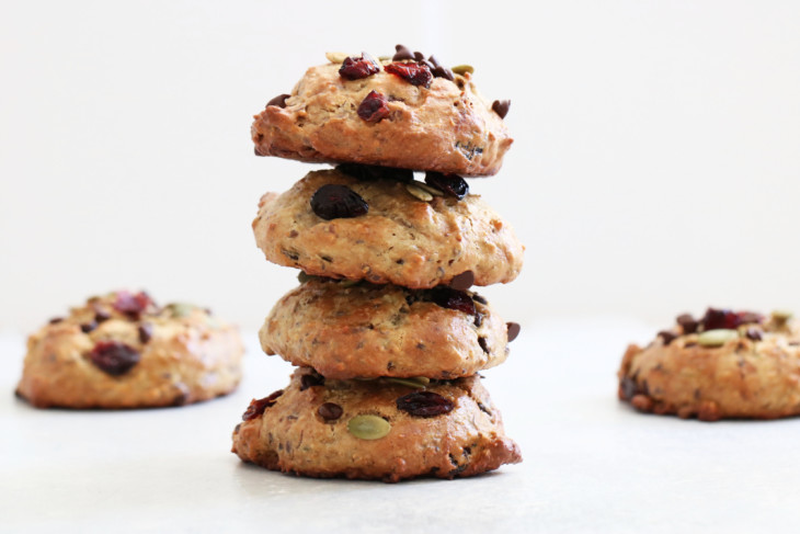 Trail Mix Breakfast Cookies - The Toasted Pine Nut
