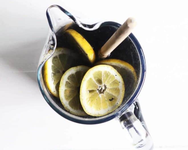 Sugar Free Detox Charcoal Lemonade - The Toasted Pine Nut
