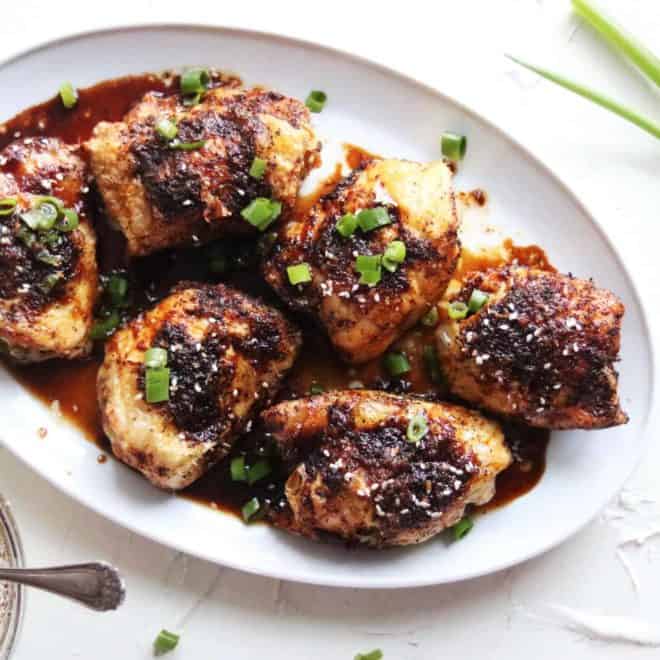 Sweet Ginger Soy Air Fryer Chicken - The Toasted Pine Nut