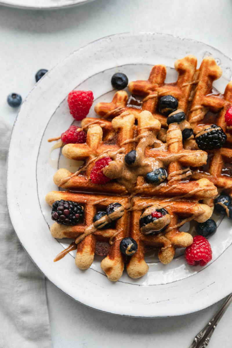 The Perfect Paleo Vanilla Waffle - The Toasted Pine Nut