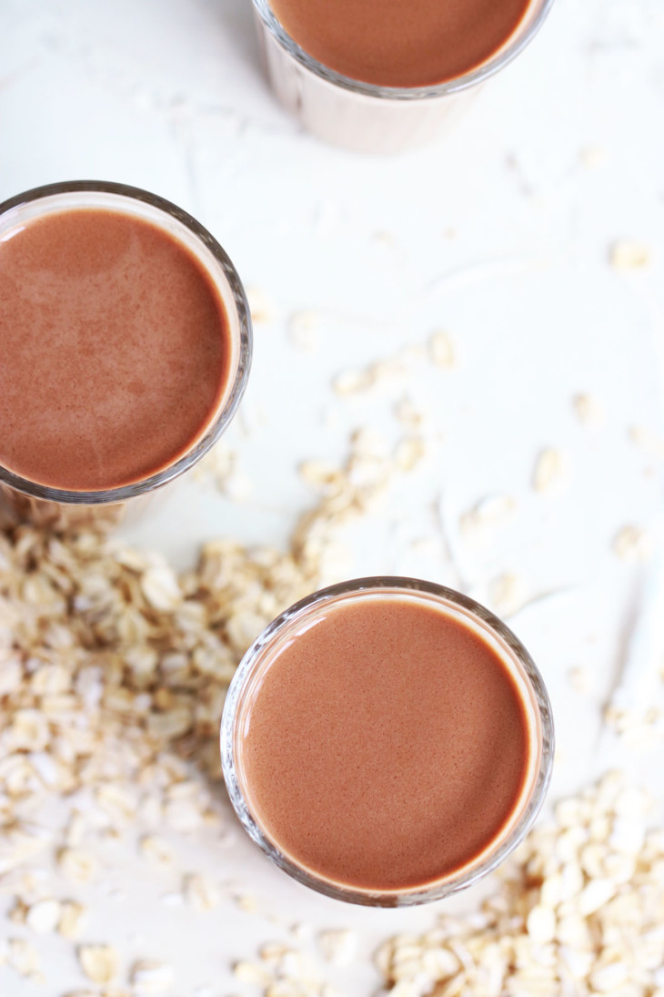 Rich & Creamy Chocolate Oat Milk - The Toasted Pine Nut