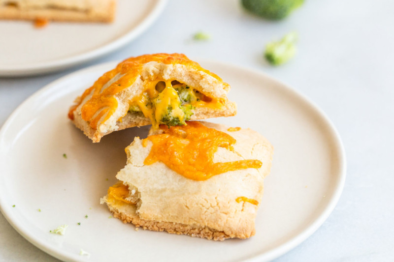 Gluten Free Broccoli + Cheese Hot Pockets - The Toasted Pine Nut
