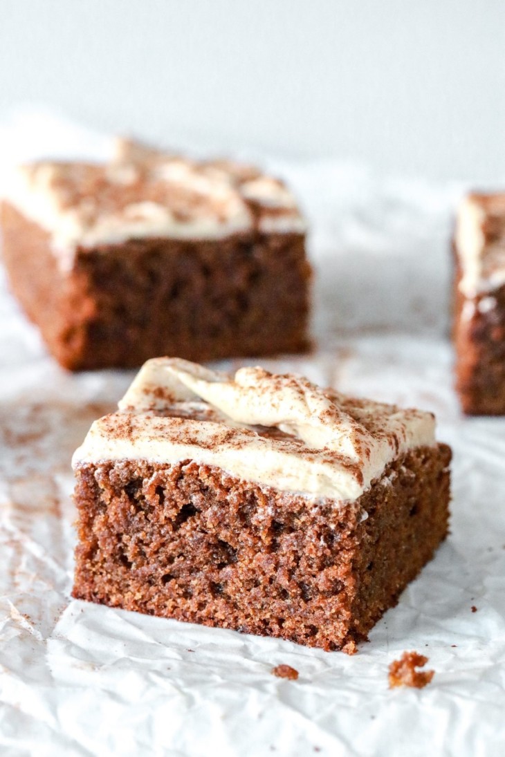 Moist Gluten Free Gingerbread Cake - The Toasted Pine Nut