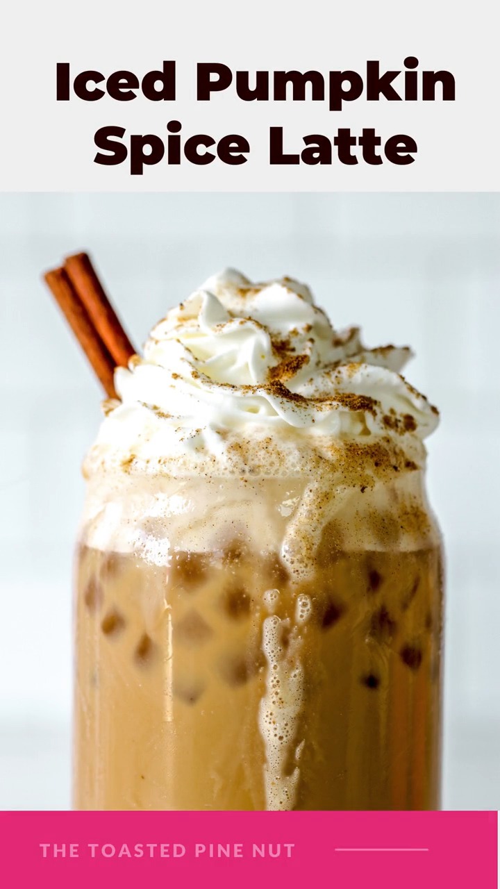 Iced Pumpkin Spice Latte