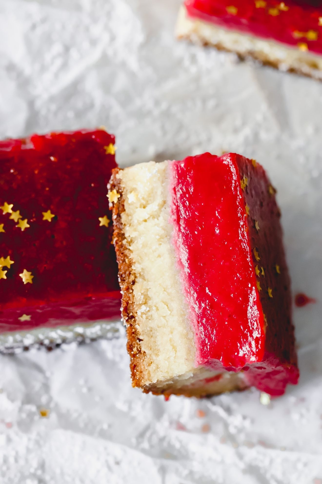 Cranberry Lemon Bars - The Toasted Pine Nut