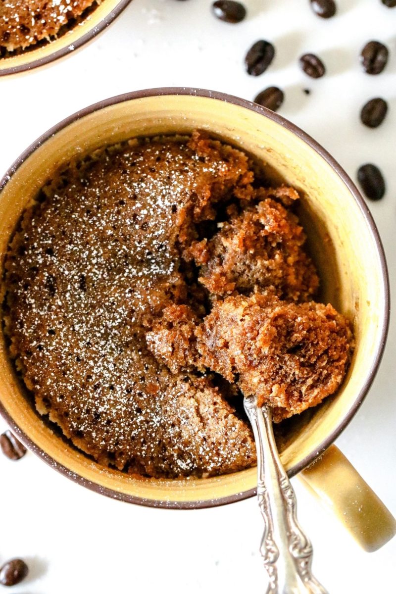 Cappuccino Cake in a Mug - The Toasted Pine Nut