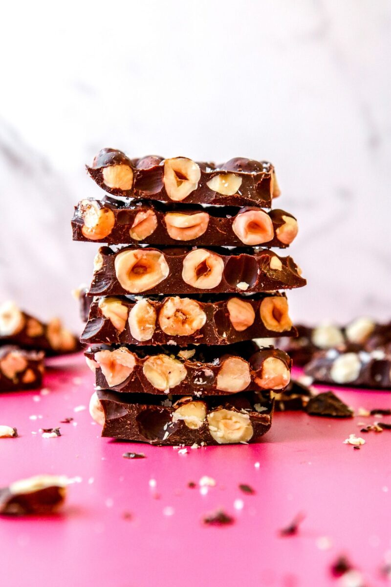 Quick & Easy Coffee Hazelnut Chocolate Bars (only 4 ingredients!) - The ...